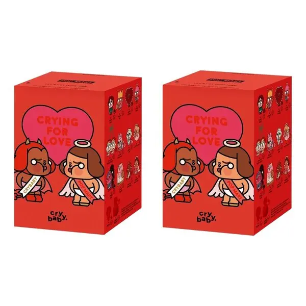 POP MART Crybaby Crying For Love Figures Sealed Case - Multi-color