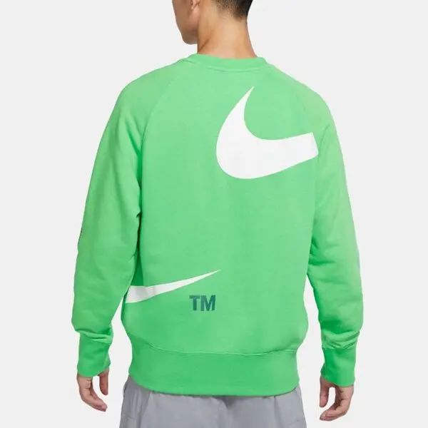 Nike Swoosh Graphic Knit Crewneck Pullover