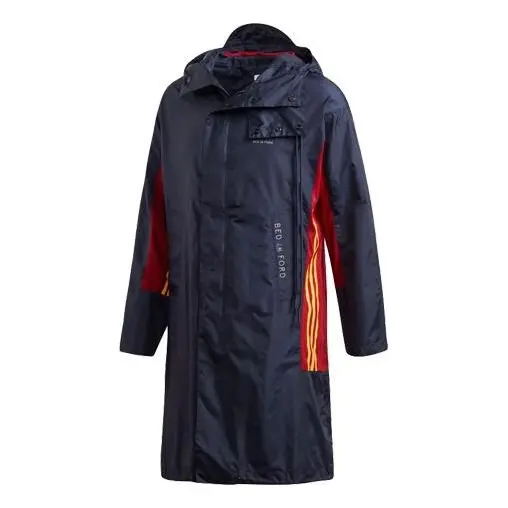 Adidas Originals X Bed J.w. Ford Hooded Jacket - Blue