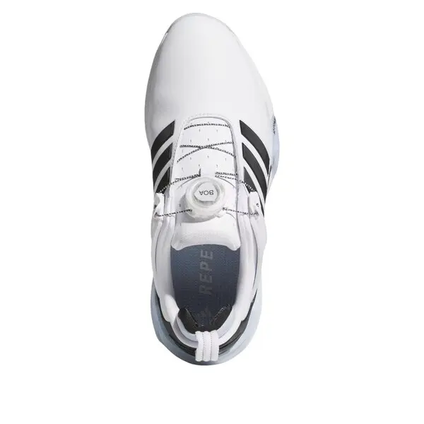 Adidas Adipower Golf Spikeless Sneakers - Cloud White/core Black/crystal Sky