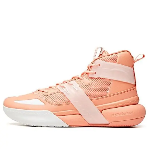 ANTA Quick Battle 4 High Top Sneakers - Orange/white
