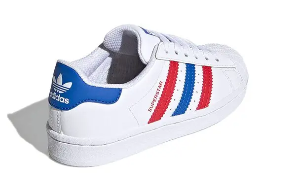 Adidas Originals Superstar Bp Sneakers - White/blue/red