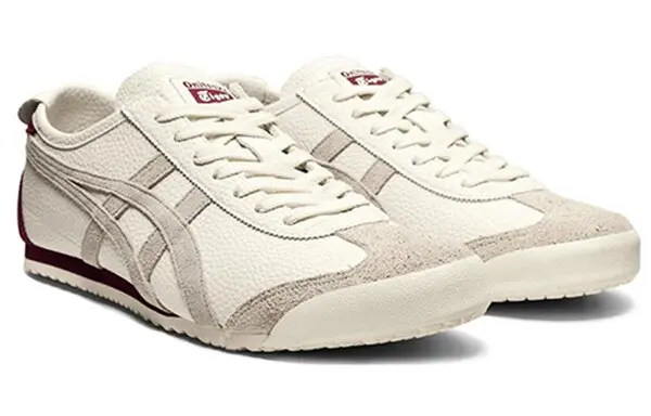 Onitsuka Tiger Mexico 66 Low Top Sneakers - Cream/white/red