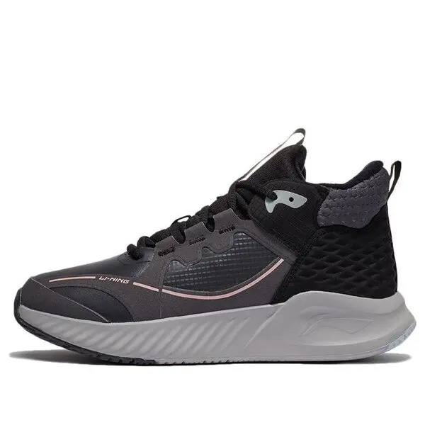 LI-NING Soft Zero Wntr Athletic Sneakers - Black