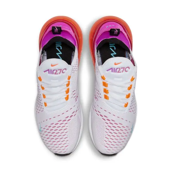 Nike Max 270 Sneakers - White/fuchsia Dream/active Fuchsia