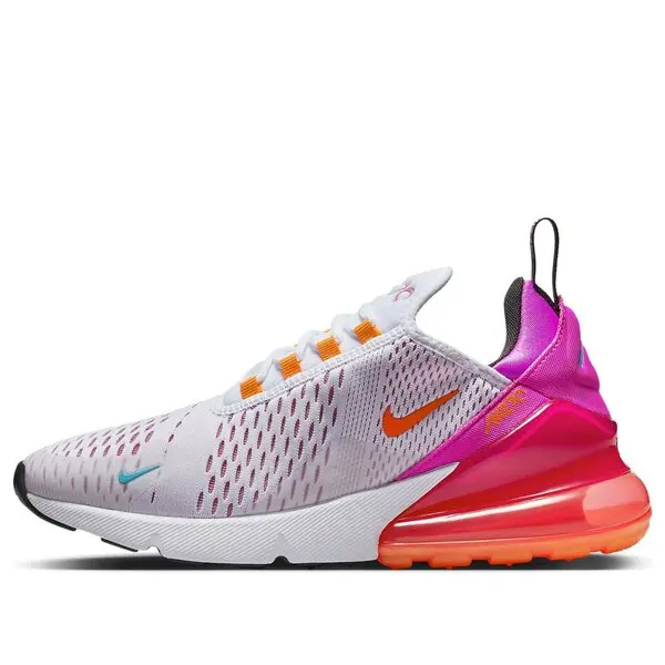 Nike Max 270 Sneakers - White/fuchsia Dream/active Fuchsia