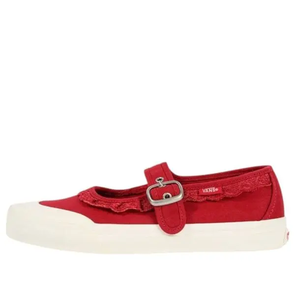 VANS Mary Jane Sneakers - Red/white