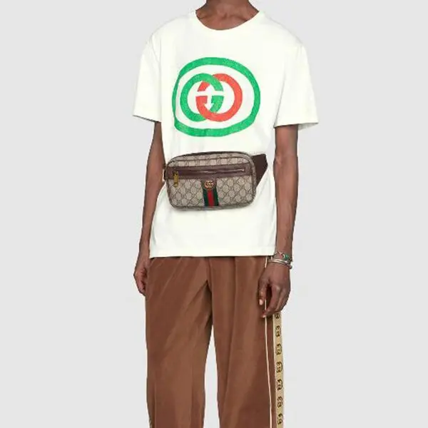 Gucci Cotton Oversize With Interlocking G