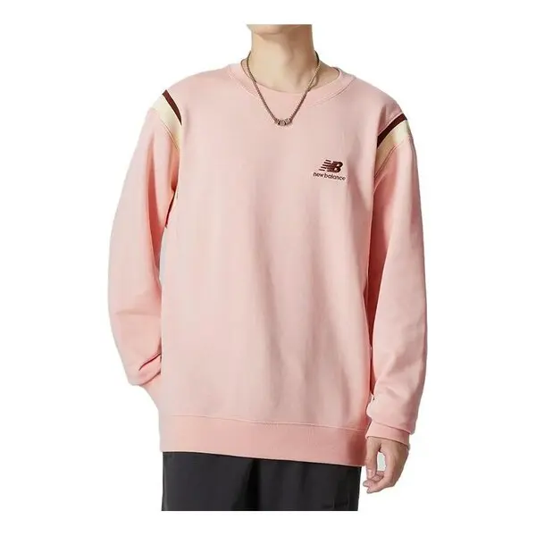 NEW BALANCE Athletics Sweater With Striped Sleeves