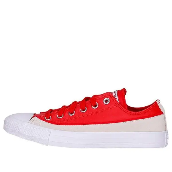 CONVERSE Chuck Taylor All Star Low Top Sneakers - Red/white