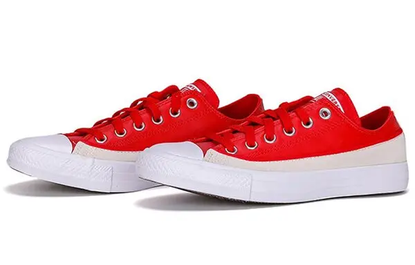 CONVERSE Chuck Taylor All Star Low Top Sneakers - Red/white