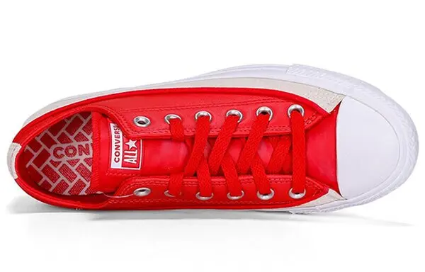 CONVERSE Chuck Taylor All Star Low Top Sneakers - Red/white