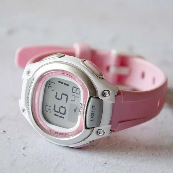 Casio Retro Digital Sport Watch - Silver