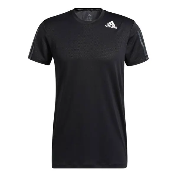 Adidas Hrdy 3s Tee Sports Running Short Sleeve - Black