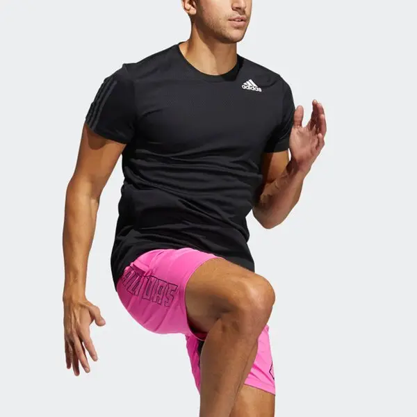 Adidas Hrdy 3s Tee Sports Running Short Sleeve