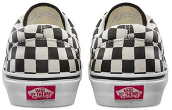 VANS Era Checkerboard Low Top Sneakers - Black/white