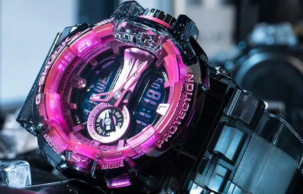 Casio G-shock Analog-digital Watch - Rose