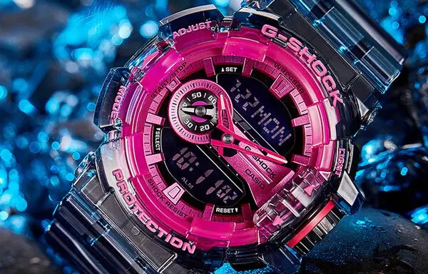 Casio G-shock Analog-digital Watch - Rose