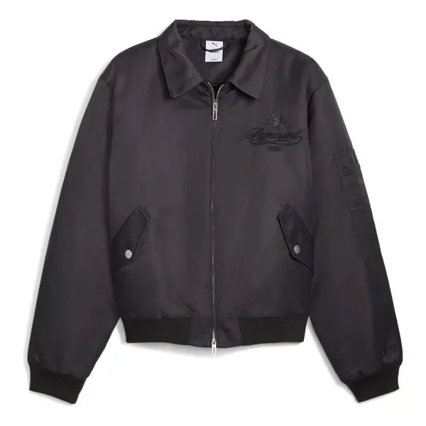 PUMA X Represent Logo Bomber Jacket - Black