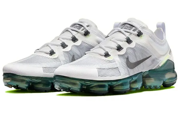 Nike Vapormax 2019 'lime Blast' Sneakers - Gray/white