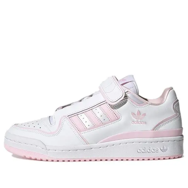 Adidas Originals Forum Low Sneakers - White/pink