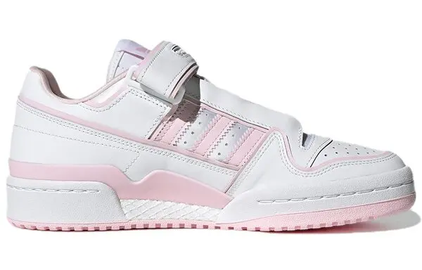 Adidas Originals Forum Low Sneakers - White/pink