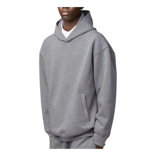 Uniqlo Oversized Hoodie - Ash Grey