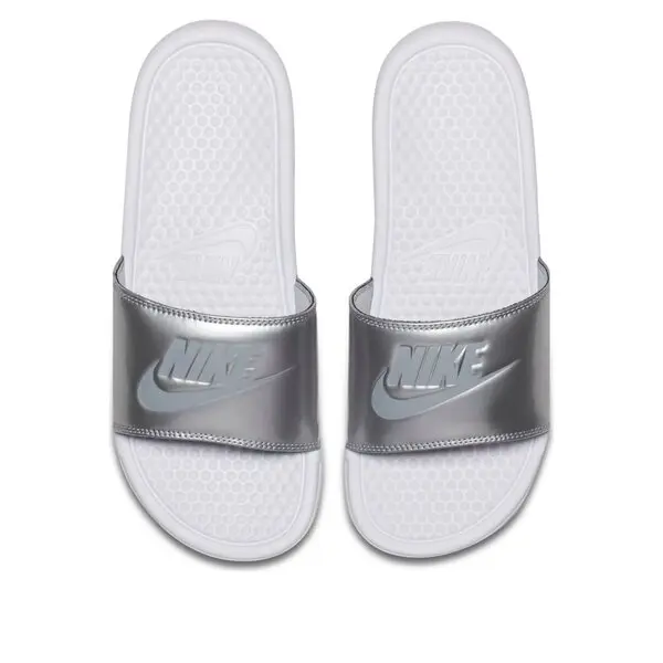 Nike Benassi Jdi Slide - White/wolf Grey