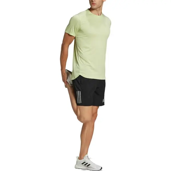 Adidas Solid Color Logo Sports T-shirt - Multi-color