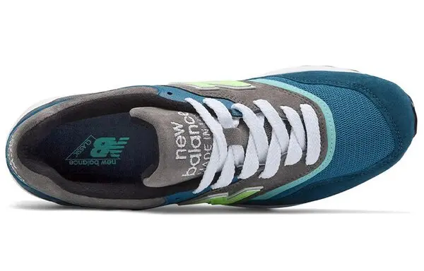 NEW BALANCE 997 "blue Green" Athletic Sneakers - Blue/grey