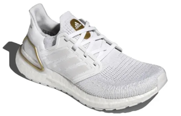 Adidas Ultra Boost Sneakers - White/gold