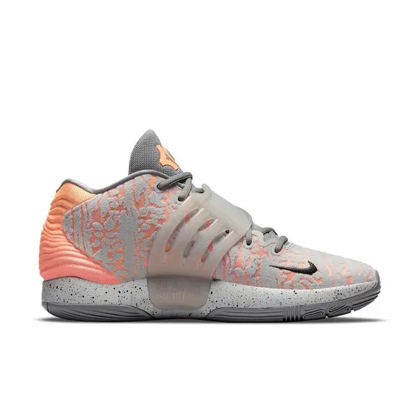 Nike Kd "sunset" Sneakers - Gray/pinkorange