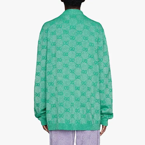 Gucci Gg Sparkling Wool Cardigan