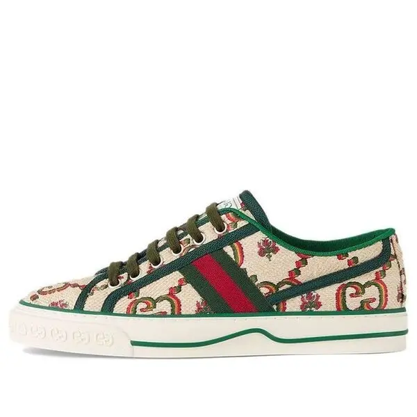Gucci Tennis 1977 Sneaker - Beige/green/red