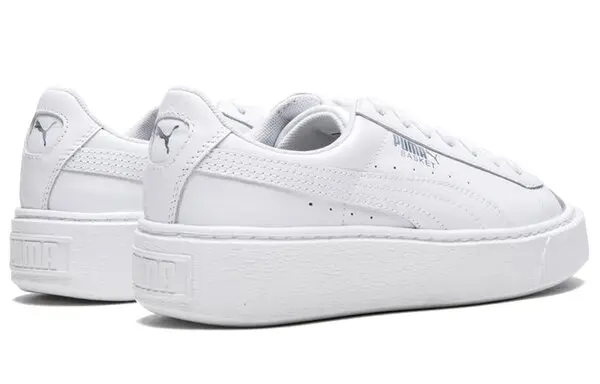 PUMA Suede Platform Sneakers - White