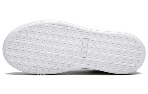 PUMA Suede Platform Sneakers - White