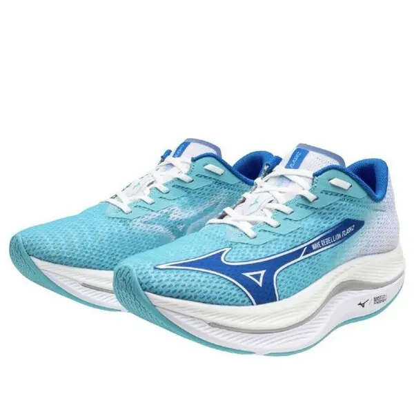 Mizuno Wave Rebellion Flash 2 Athletic Sneakers - Blue/white