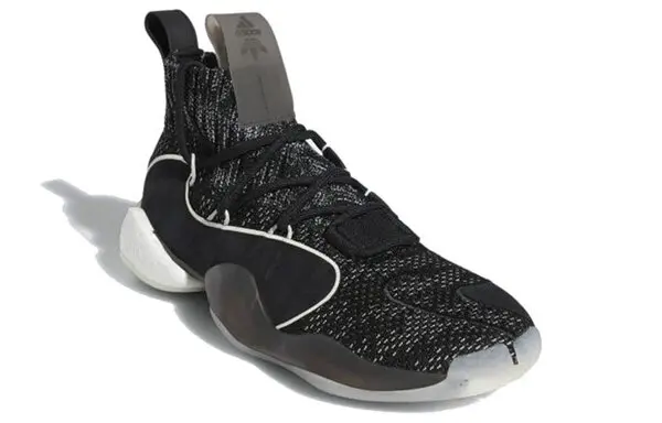 Adidas Crazy Byw X 'oreo' High Top Sneakers - Cblack/greone/ftwwht