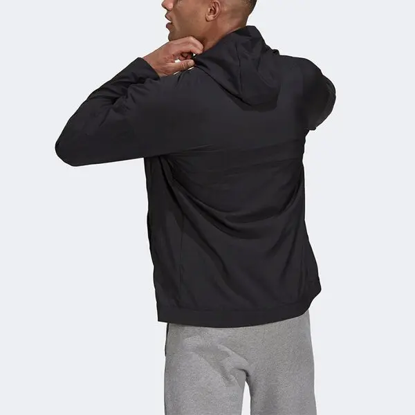 Adidas Wj Wb Series Sports Hooded Windbreaker Jacket