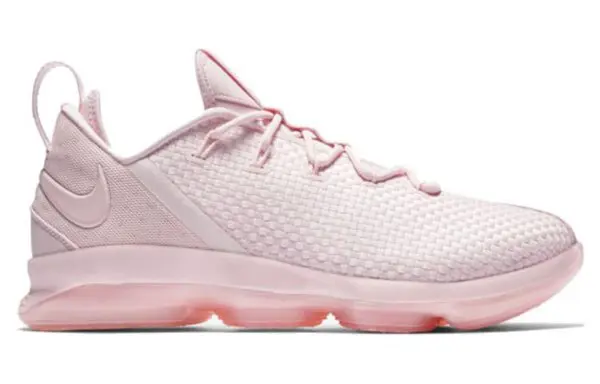 Nike Lebron 14 Low Athletic Sneakers - Pink