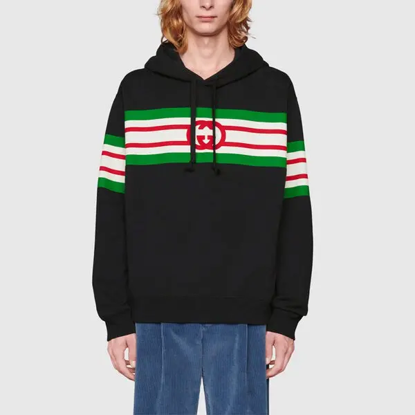Gucci Interlocking G Print Hoodie