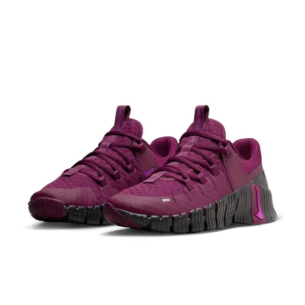 Nike Free Metcon Sneakers - Bordeaux/black/volt