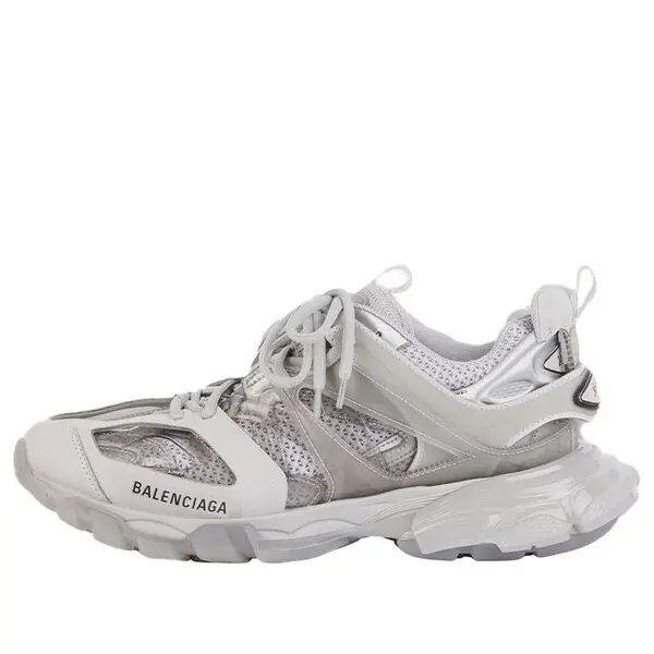 Balenciaga Track Clear Sole Sneakers - Grey