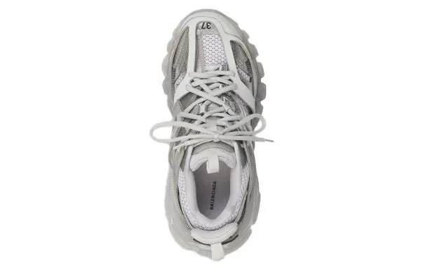 Balenciaga Track Clear Sole Sneakers - Grey