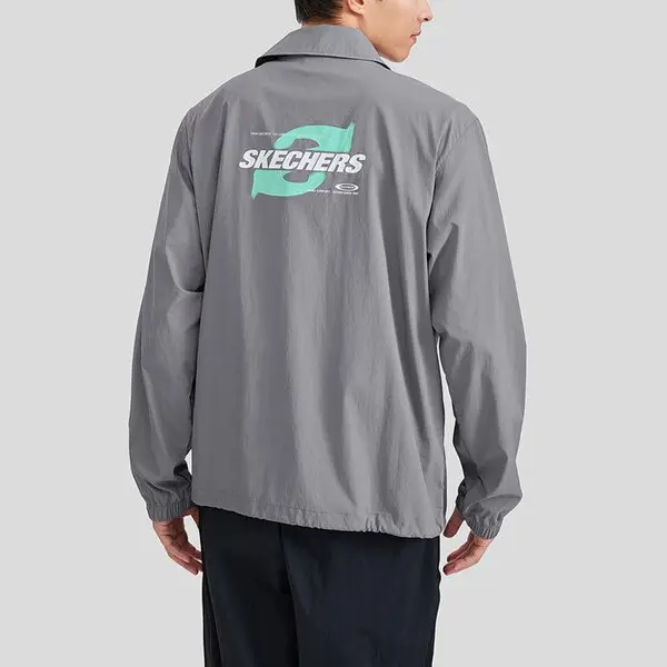 Sketchers Printed Casual Jacket