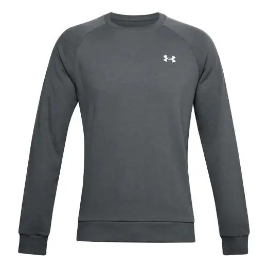 Under Armour Rival Cotton Crewneck Sweatshirt - Grey