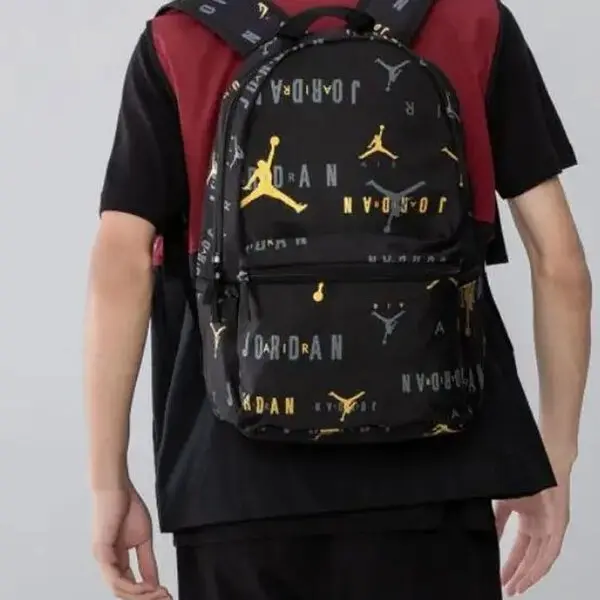 JORDAN Backpack - Black/gold