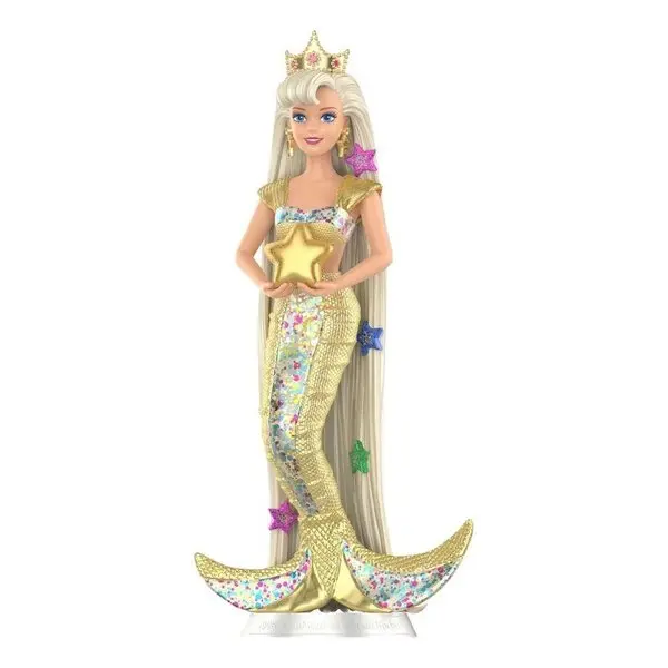 POP MART Barbie Style Icon '1996 Jewel Hair Mermaid Barbie - Multi-color
