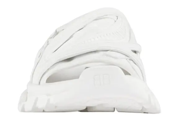 Balenciaga Track Slide Sandal - White