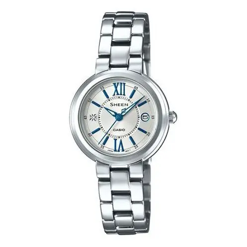Casio Sheen Analog Watch With Sapphire Crystal - Silver